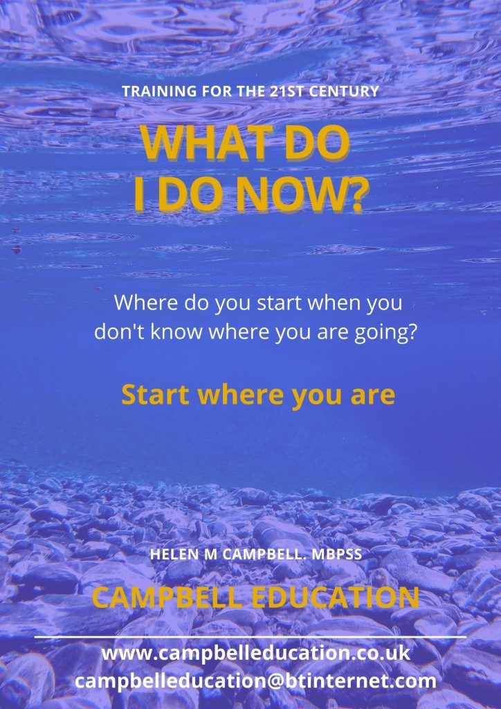 What do I do now? - Helen Campbell GMBPsS